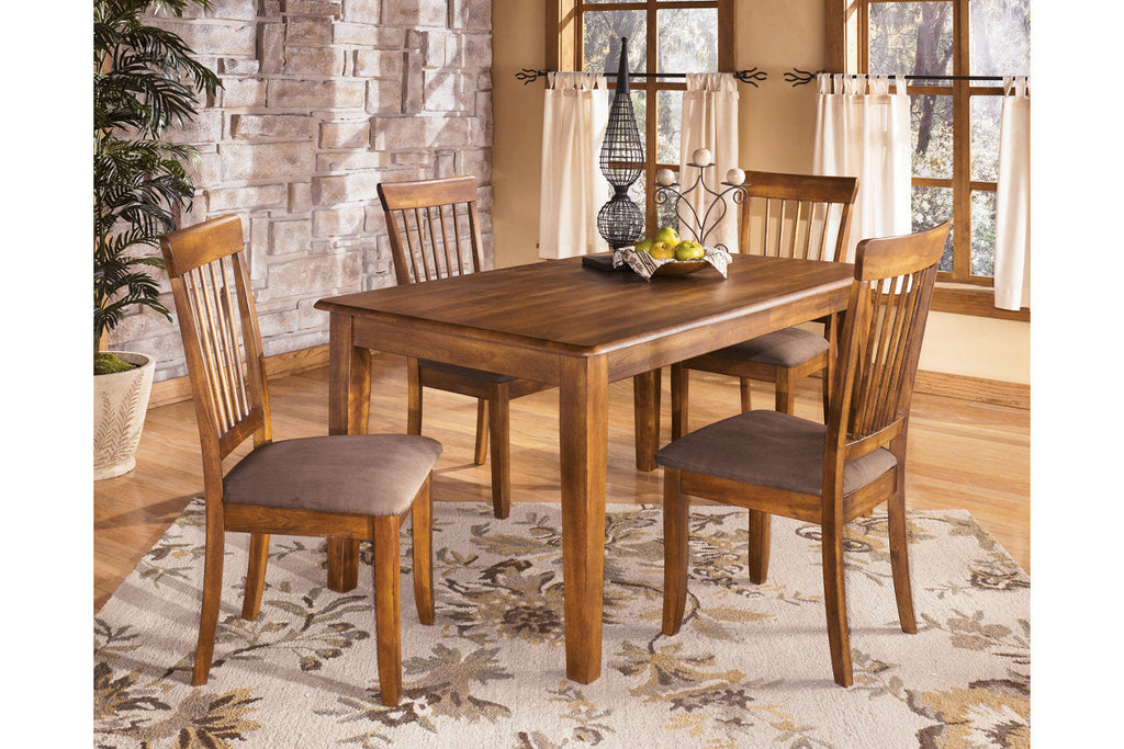 Berringer Rustic Brown Dining Chair, Set of 2 - Nova Furniture