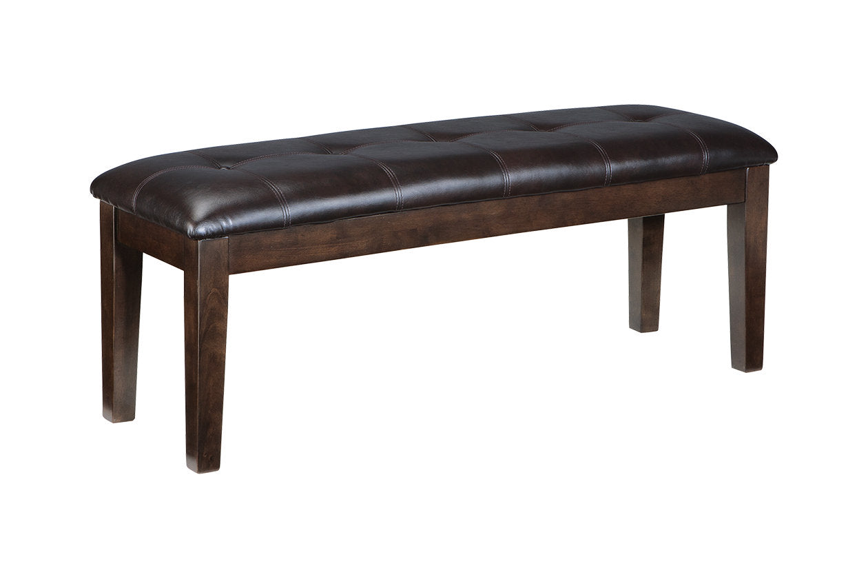 Haddigan Dark Brown Dining Bench - Nova Furniture
