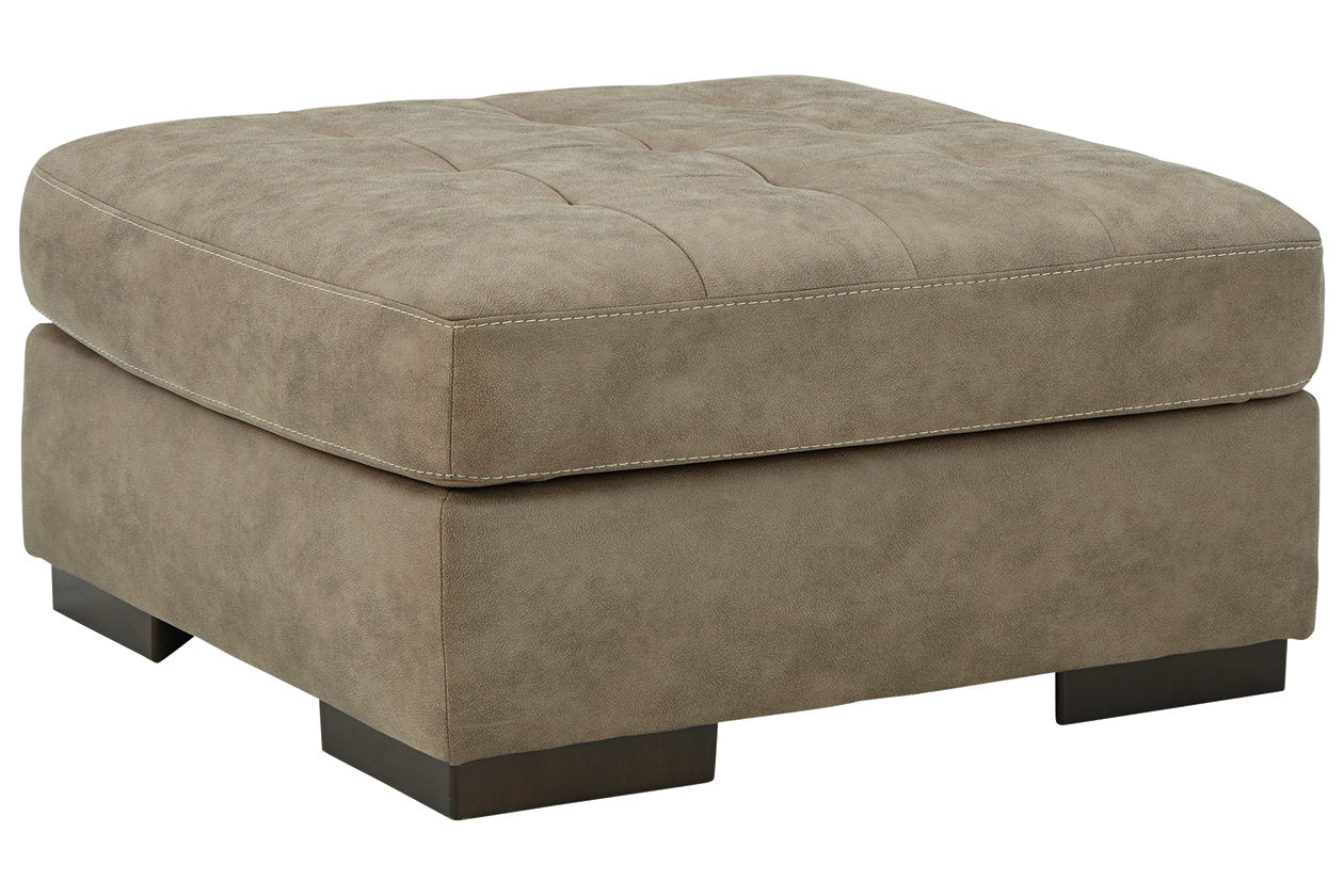 Maderla Pebble Oversized Accent Ottoman - Nova Furniture