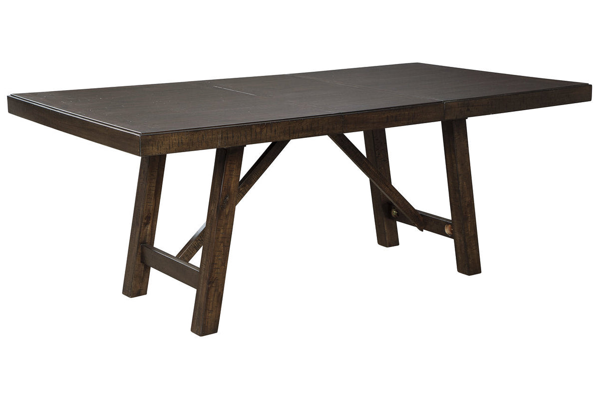 Rokane Brown Dining Extension Table - Nova Furniture